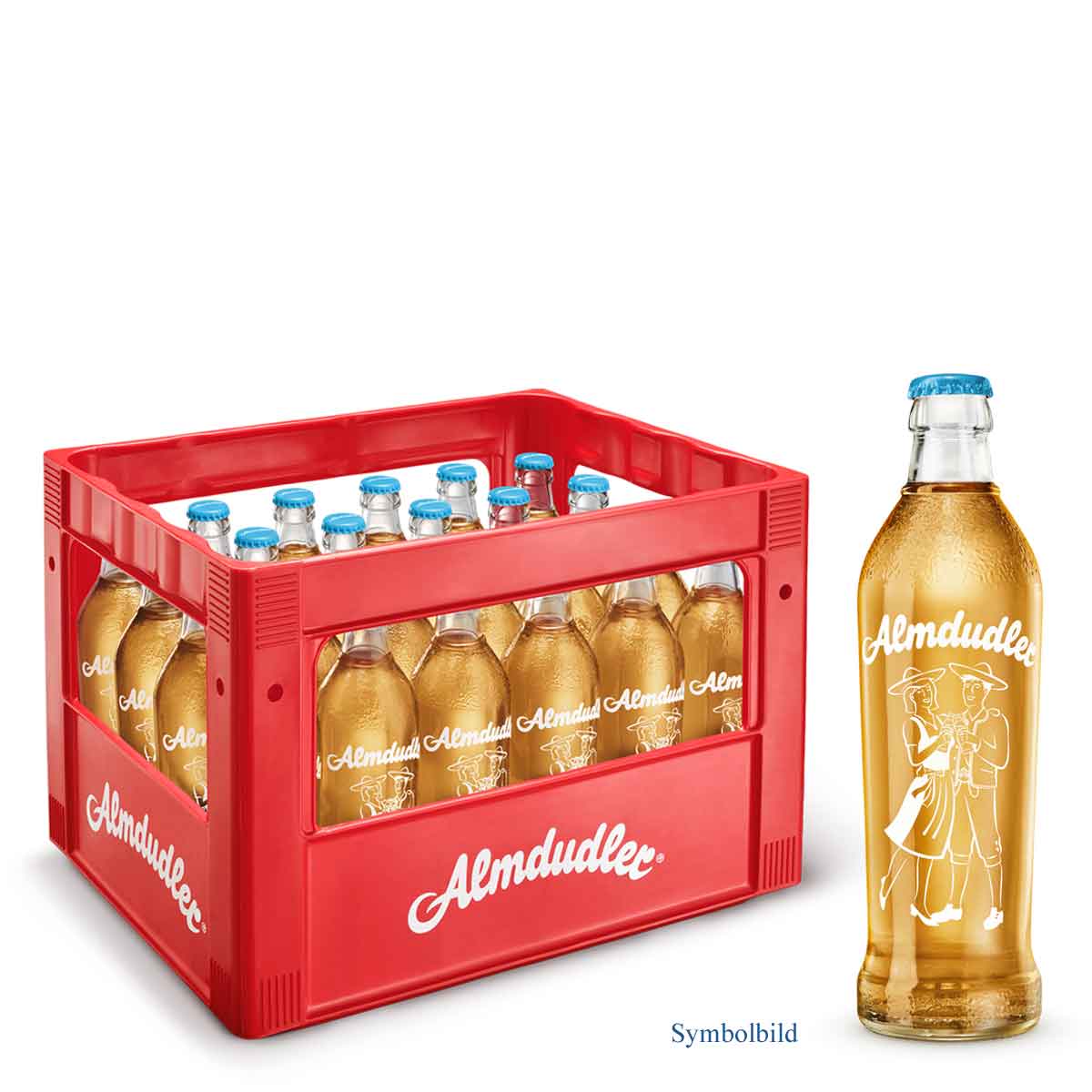 Almdudler Kräuterlimonade zuckerfrei (24 x 0,35l) | Getränke ...